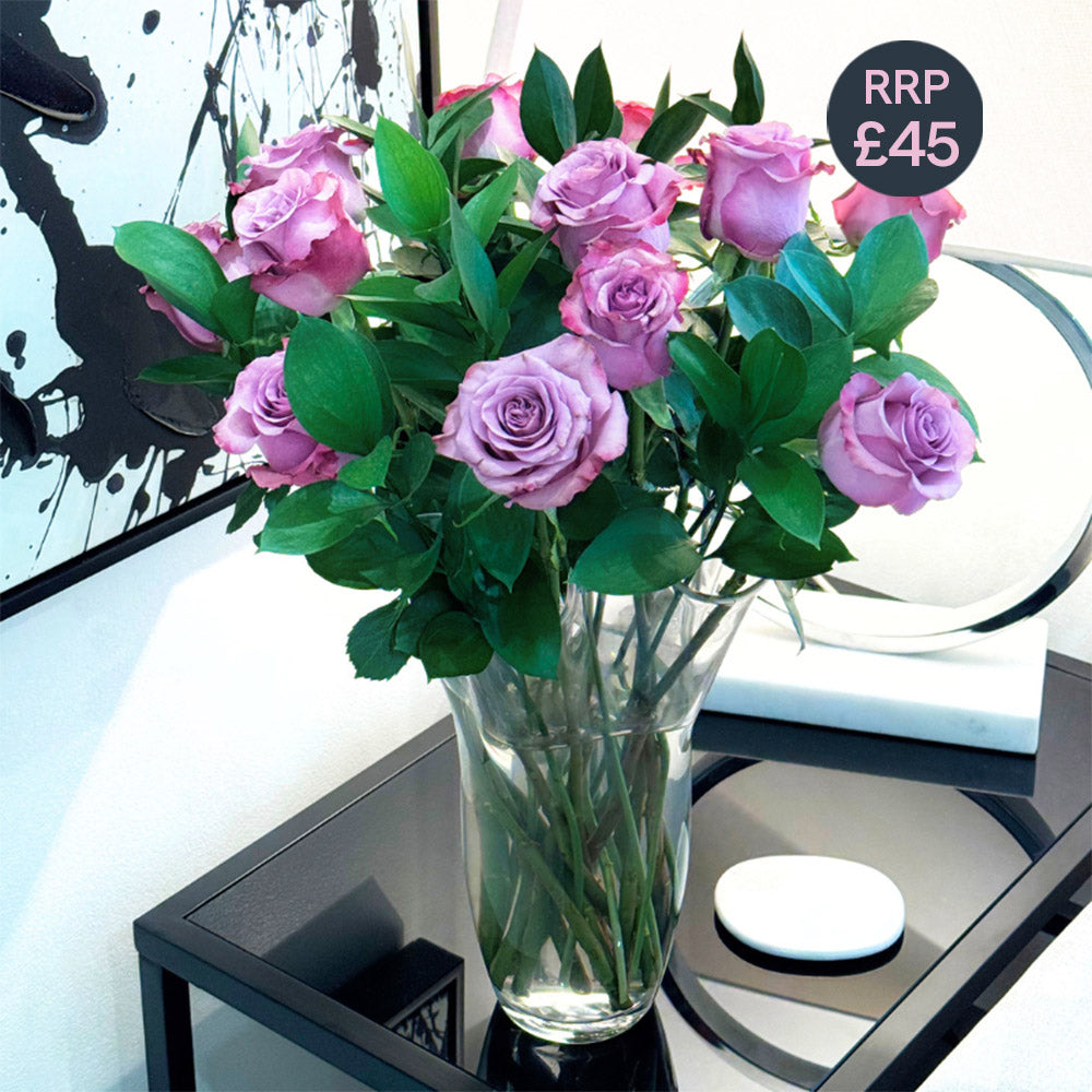Buy Lilac Roses | Fresh Roses Delivered | Floralty