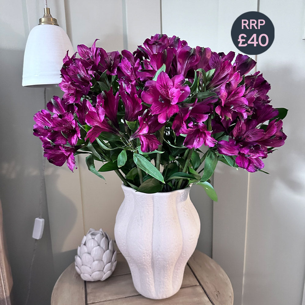 Buy Deep Purple Flowers | Purple Bouquet | Fresh Flower Delivery – Floralty